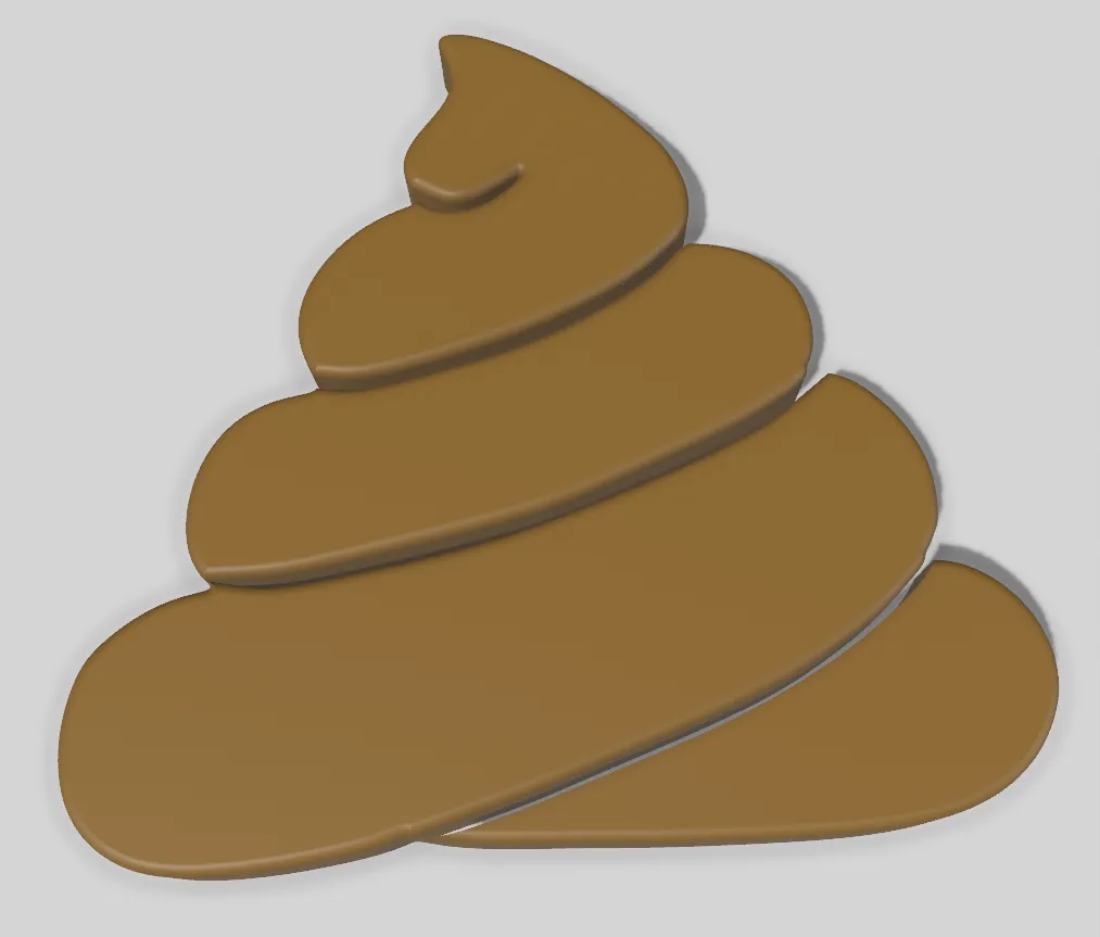 Poop 3D by Klagar | Download free STL model | Printables.com