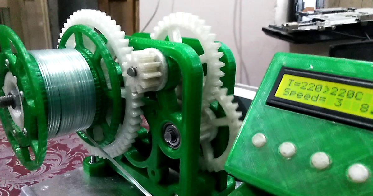 Pet plastic filament recycler. by Shoaib Khan | Download free STL model ...