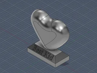 Heart Trophy by David Marr | Download free STL model | Printables.com
