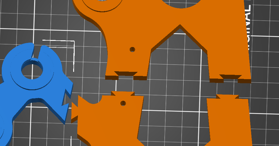 Split up large side frame by kevman | Download free STL model ...