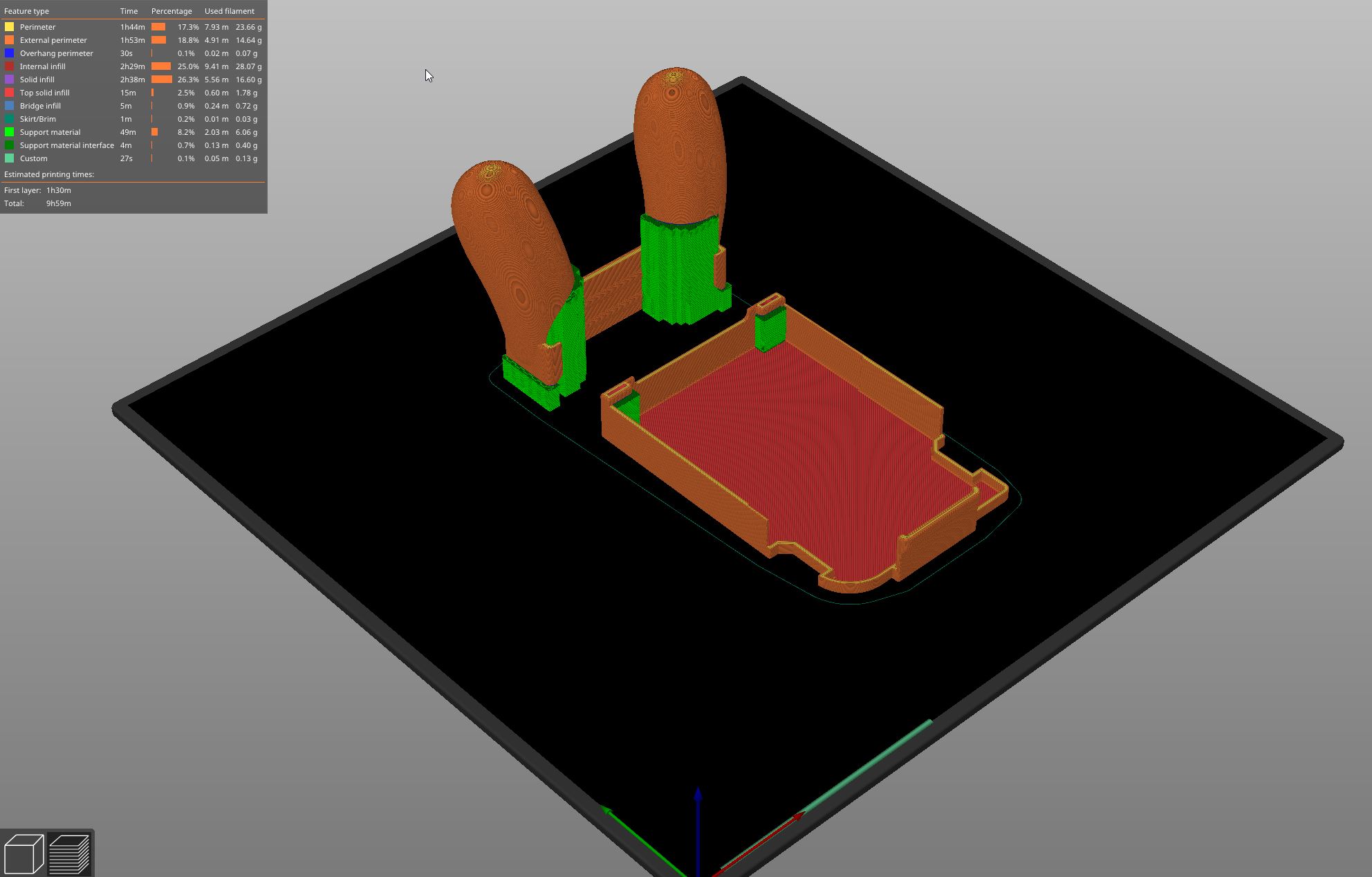 Anbernic RG300 Grip + Front Cover von STR | Kostenloses STL-Modell ...