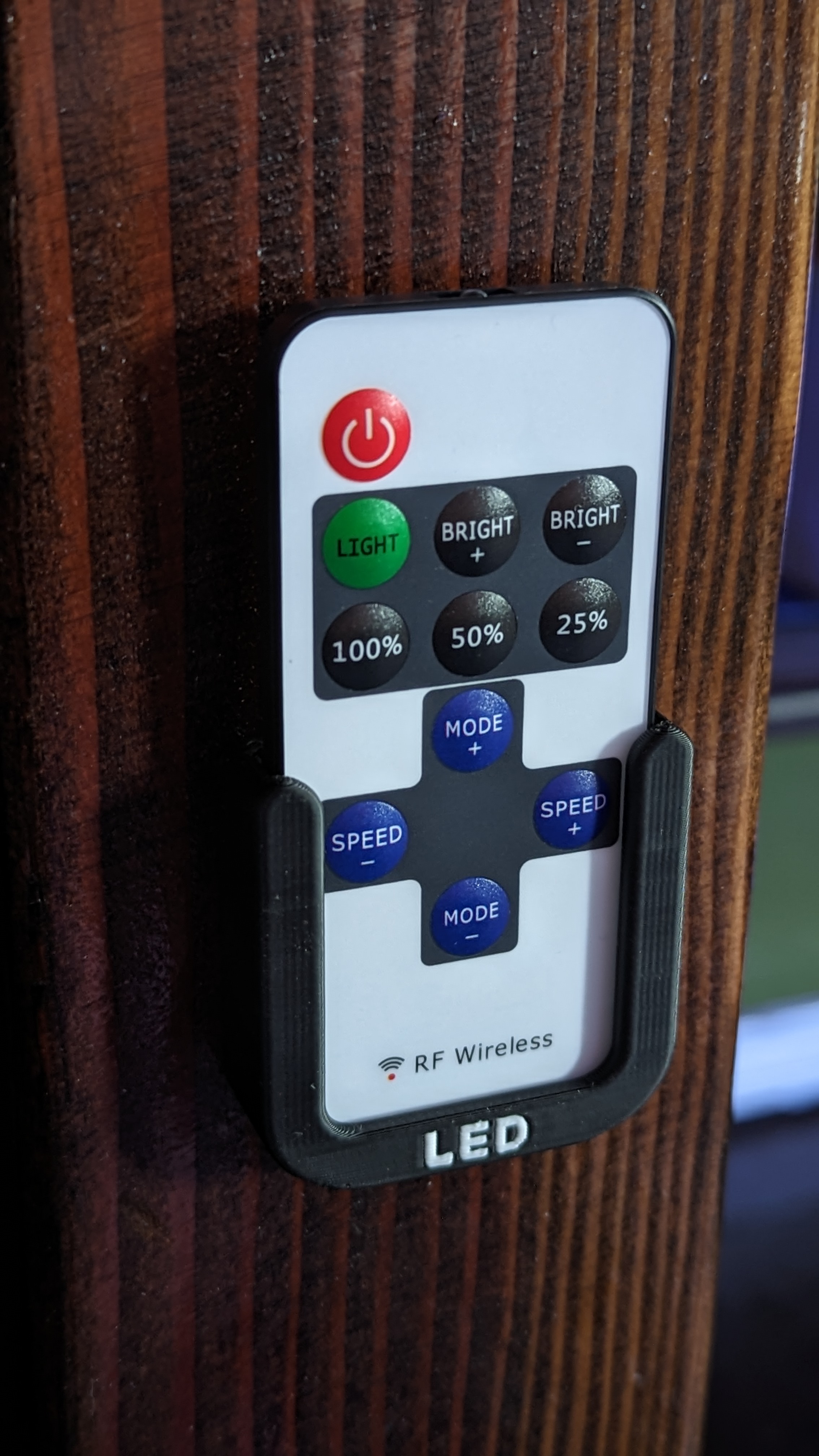 LED Remote holder by Pyrex | Download free STL model | Printables.com