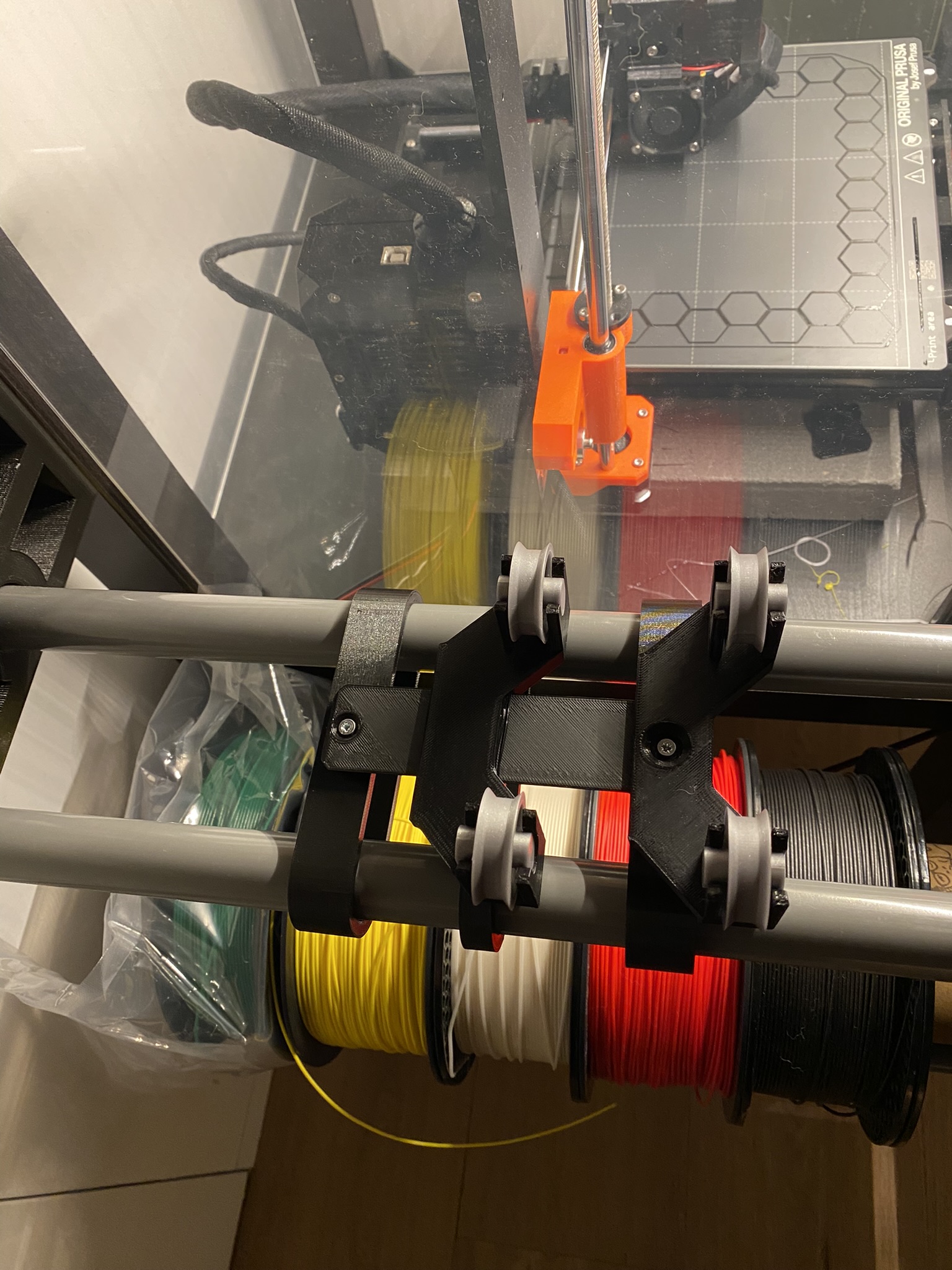 Mount for adjustable spool holder by Bartic | Download free STL model ...