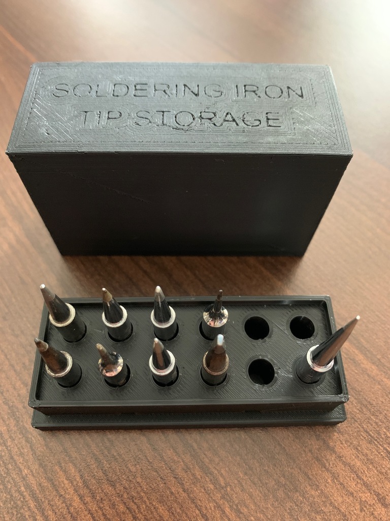AOYUE Soldering Iron Tip Storage by Raptor King | Download free STL ...