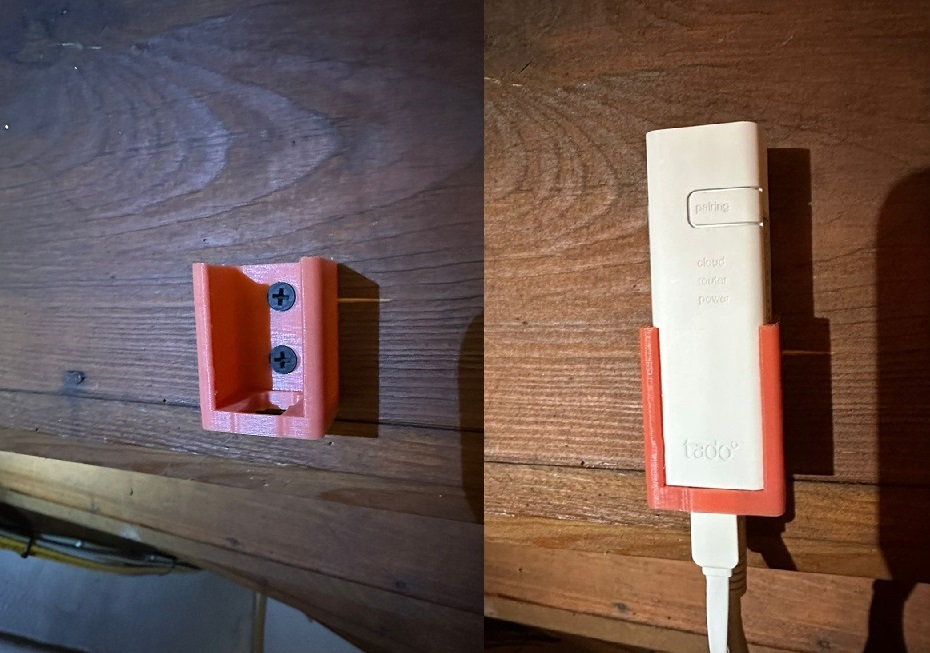Tado Internet Bridge holder, screwable by PrintFabLab | Download free ...
