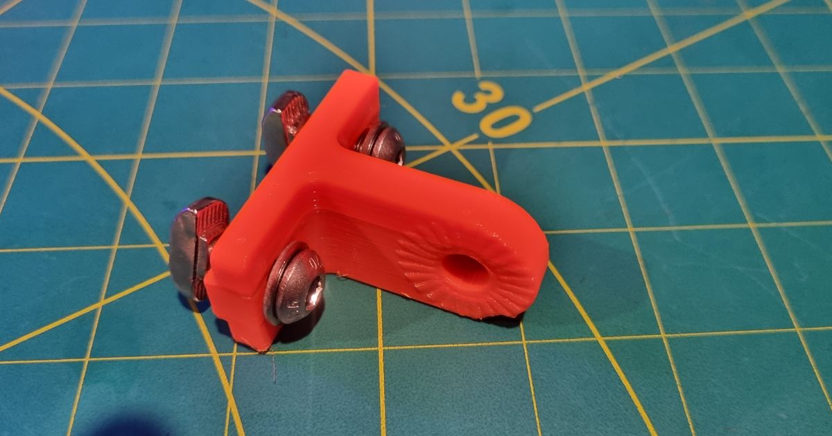 Sturdy M6 3030 extrusion mount for Articulating Raspberry Pi Camera ...