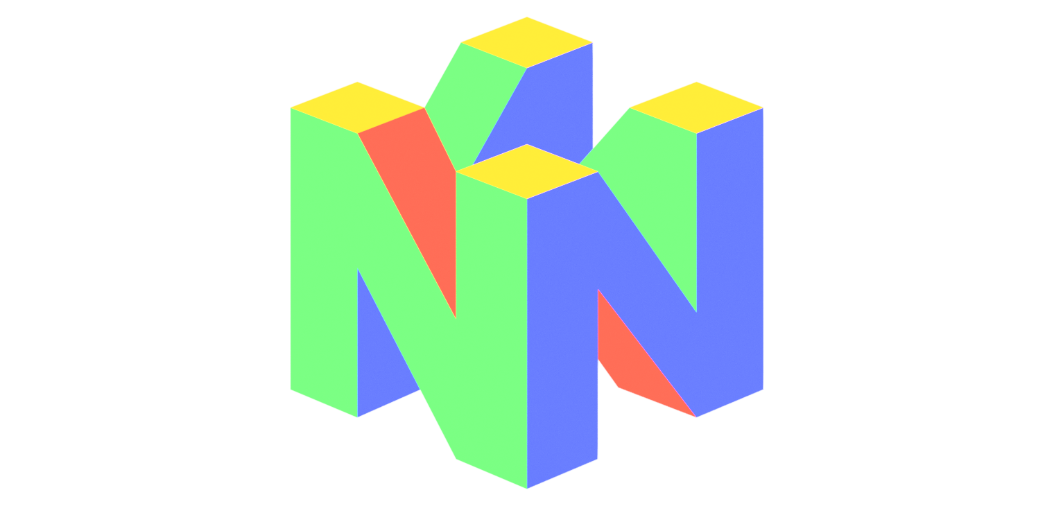 Nintendo 64 Logo (Reverse Print) by Art3Design | Download free STL ...