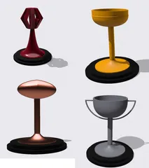 Trophies by crtnutbaf | Download free STL model | Printables.com