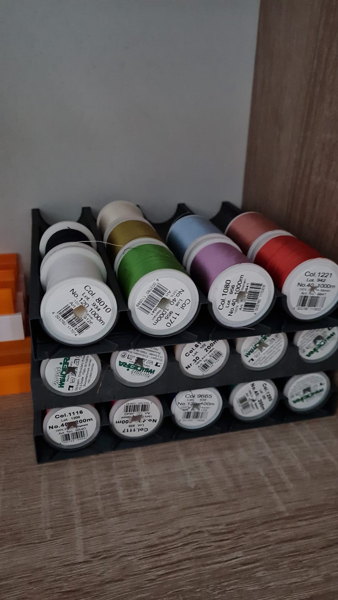 Parametric vase-mode thread spool rack by 0x4C4A | Download free STL ...