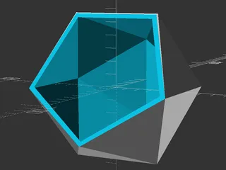 Icosahedron (d20) container by miziomon | Download free STL model ...