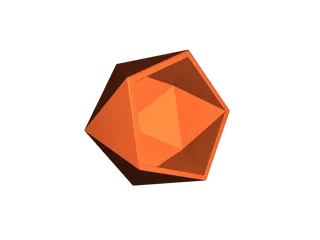 Icosahedron (d20) container by miziomon | Download free STL model ...