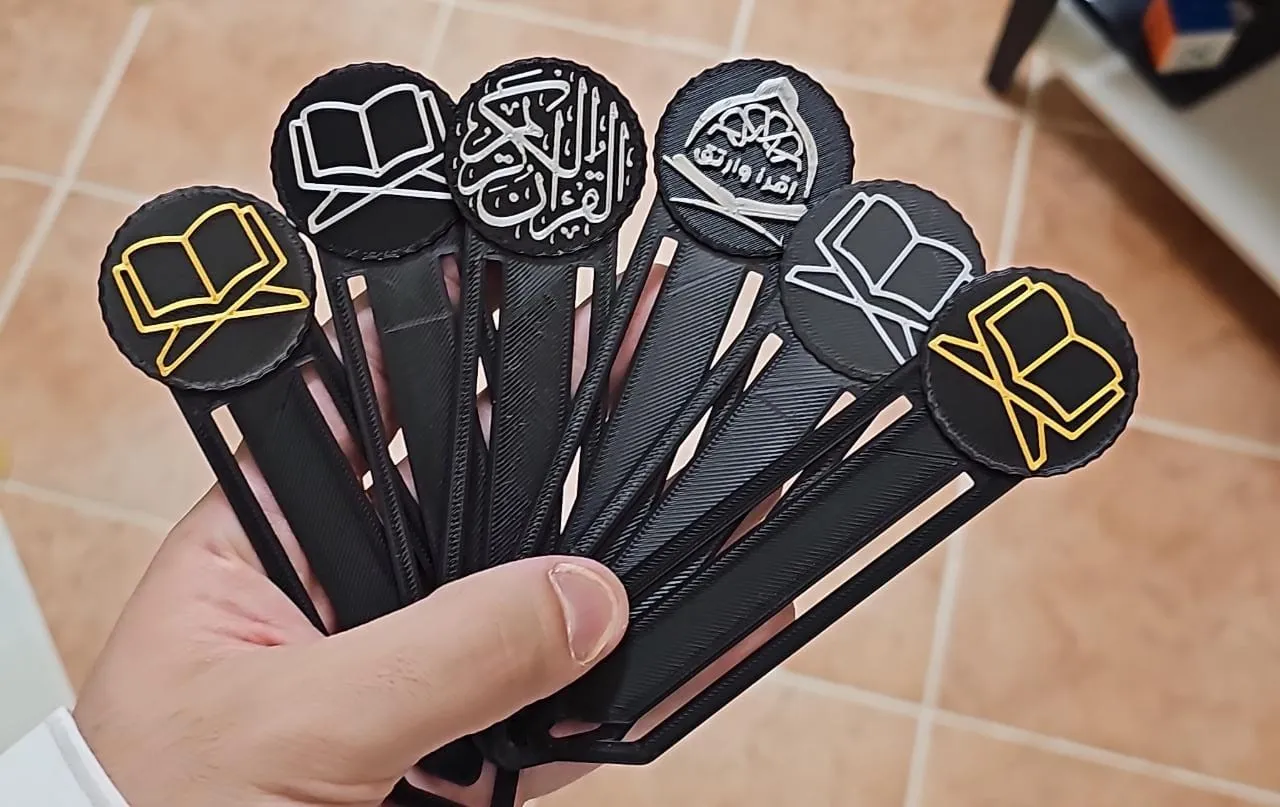 Bookmark for Quran by Mojahed | Download free STL model | Printables.com