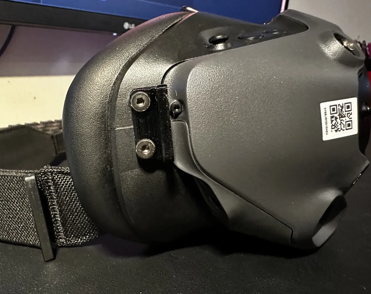 DJI Goggles V2 Strap adapter by JSMPF | Download free STL model ...