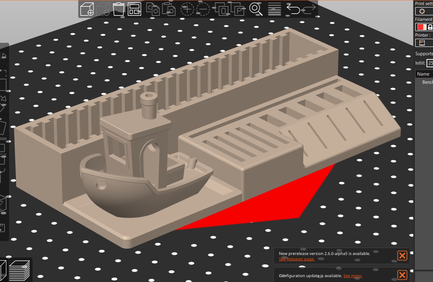 USB, SD, and Micro SD combo organizer rack with Benchy, Remix by Ken226 ...