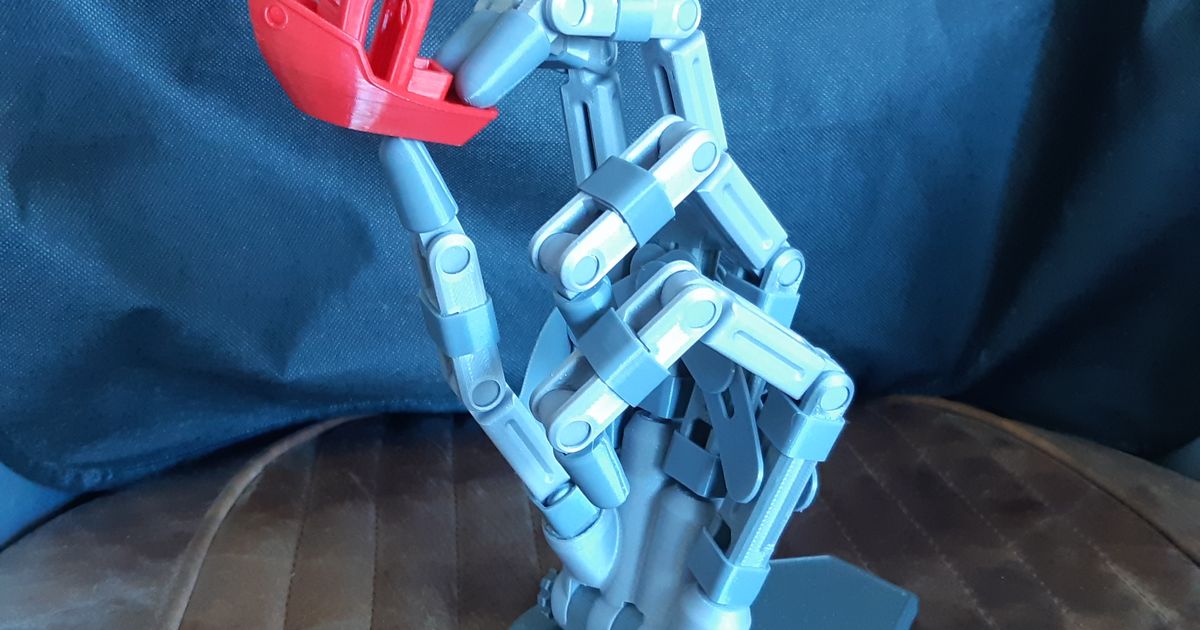 Robot Hand - Stand by mobiobi | Download free STL model | Printables.com