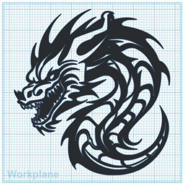 Wall Dragon V2 by John Cuccia | Download free STL model | Printables.com