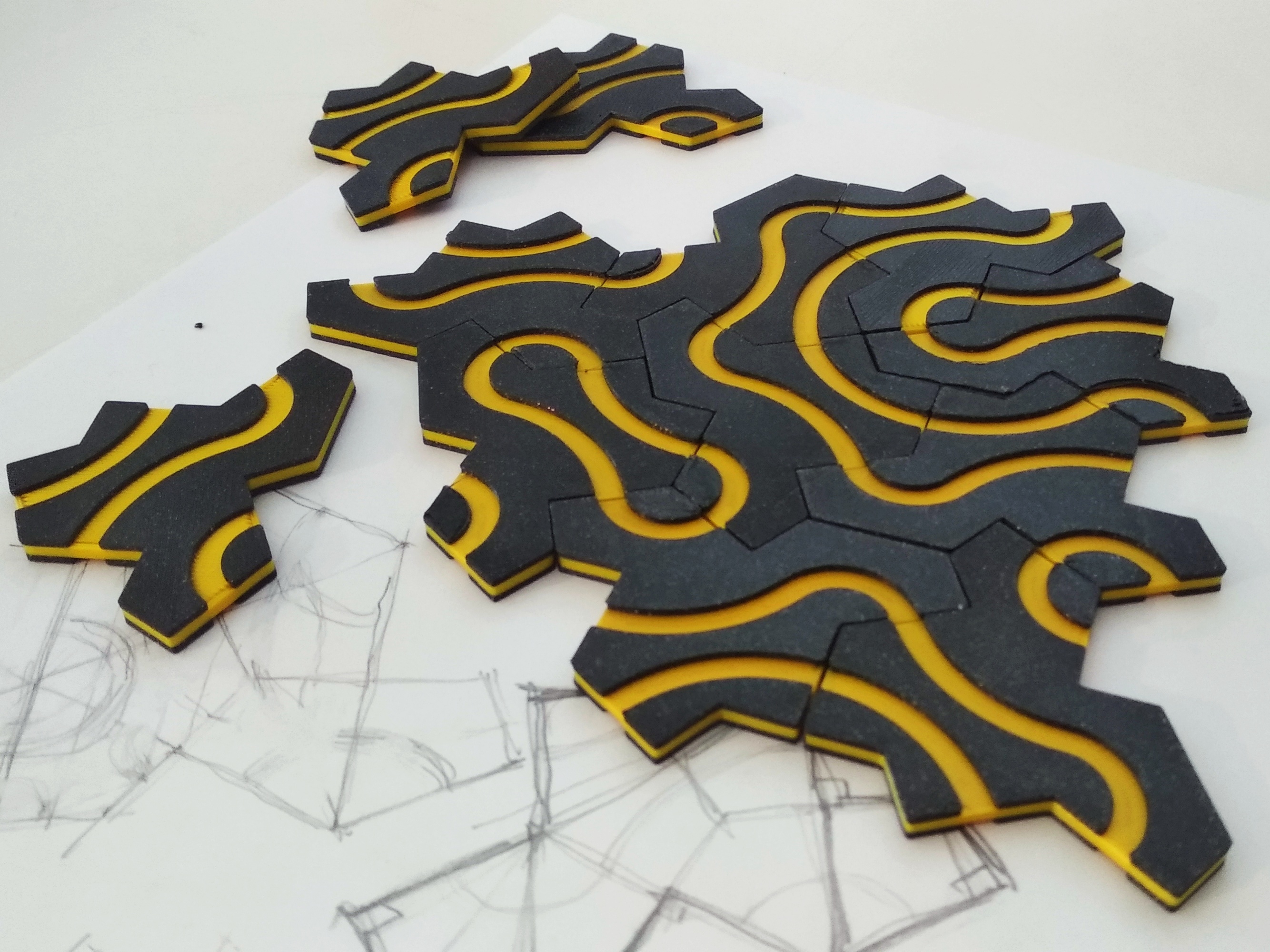 Aperiodic Monotile by ateldsign | Download free STL model | Printables.com
