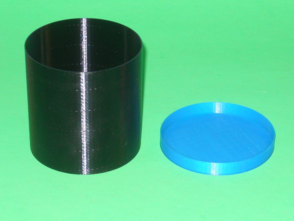 Parametric Round Container von ctheroux | Kostenloses STL-Modell ...