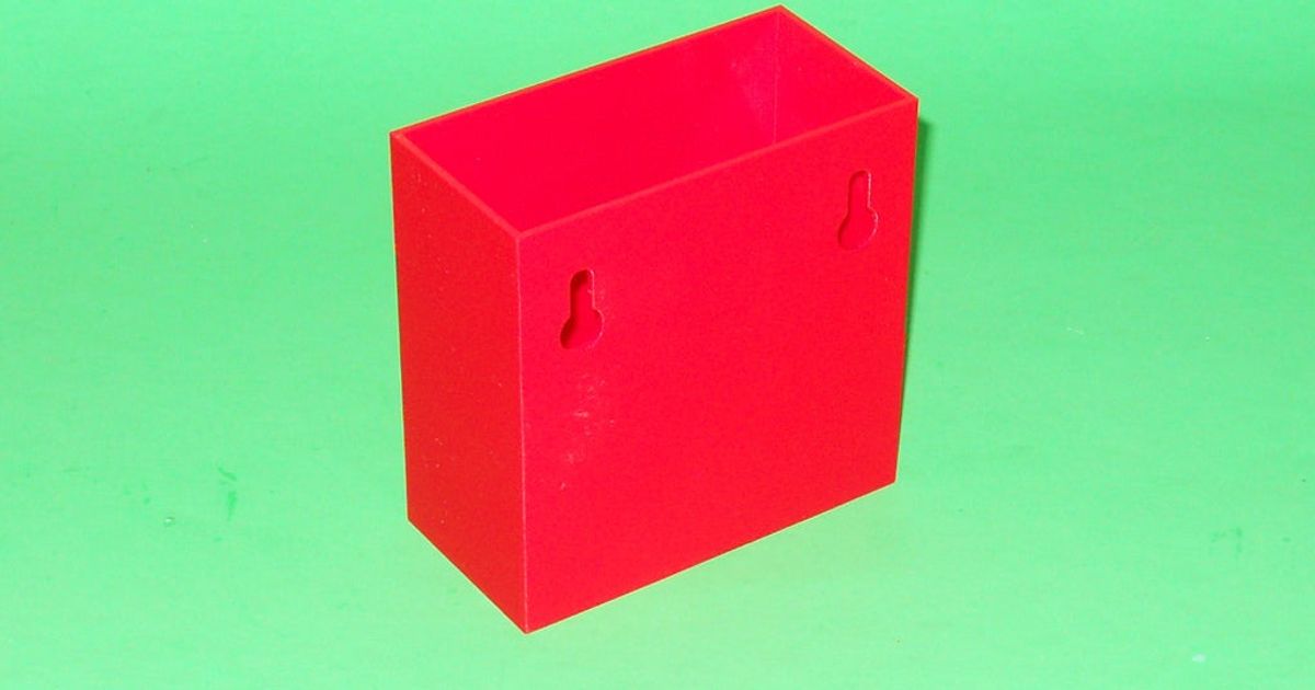 Hanging Open Box by ctheroux | Download free STL model | Printables.com