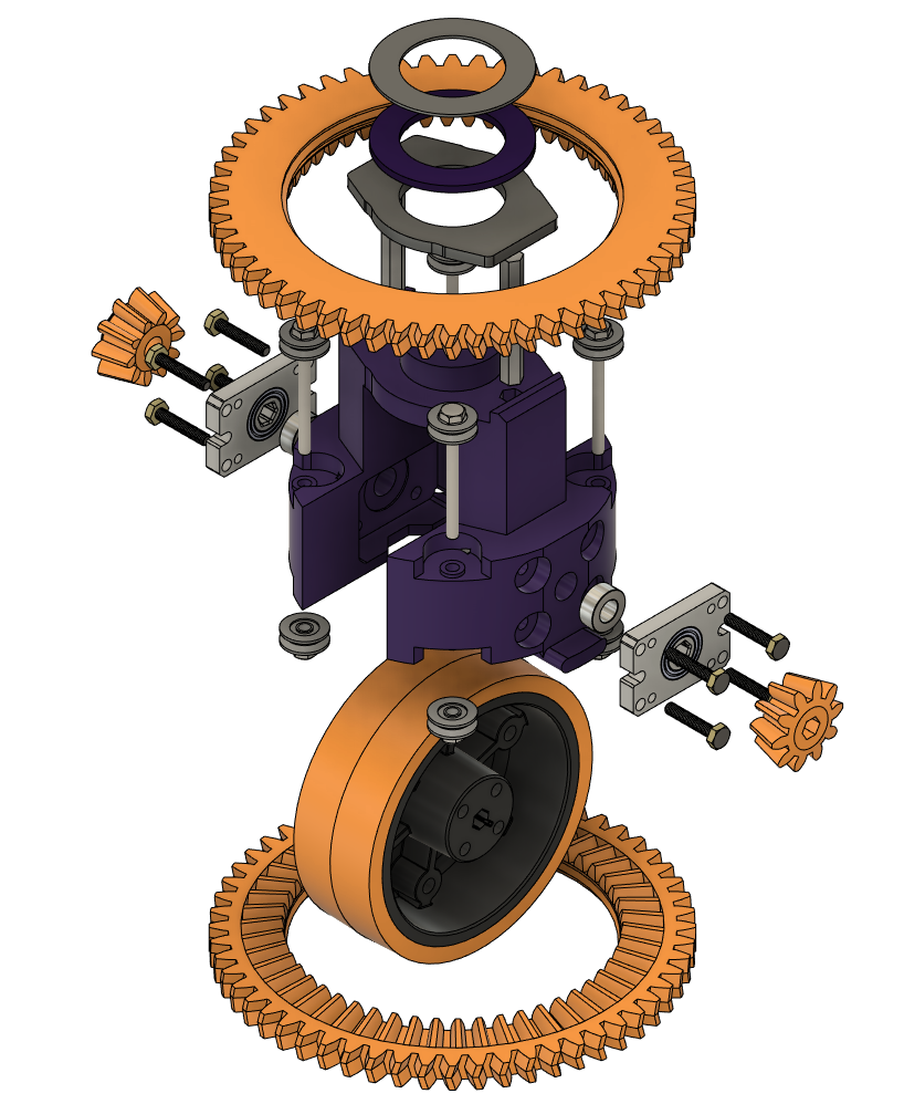 FTC 14779 Differential Swerve Drive Pod by SponConFTC | Download free ...