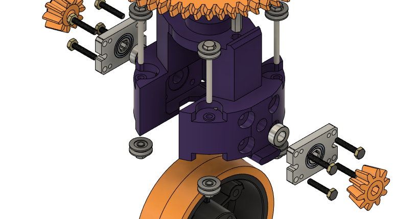 FTC 14779 Differential Swerve Drive Pod por SponConFTC | Descargar ...