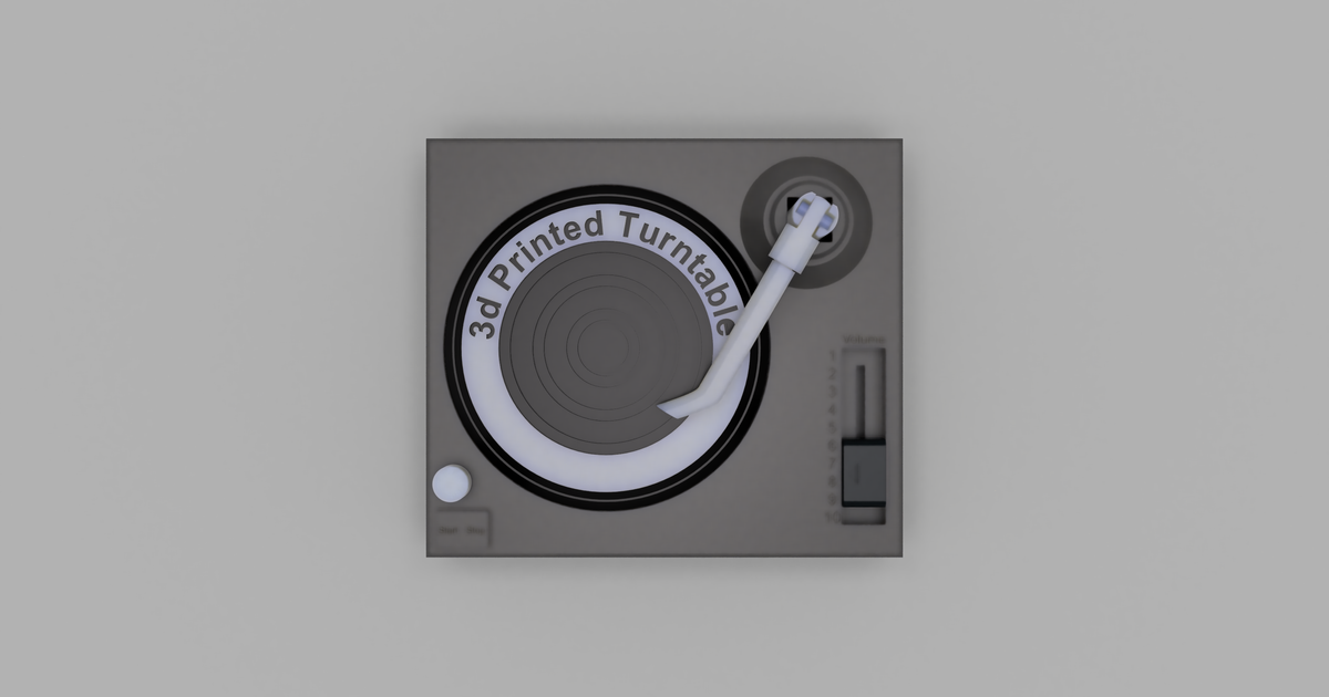 Toy Turntable with Many Moving Parts by Blaine Prchlik | Download free ...