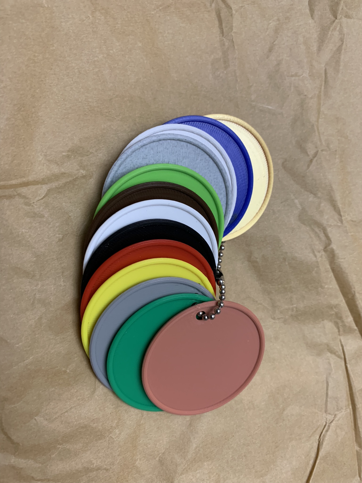 Filament Sample Token by Blitzismydog | Download free STL model ...