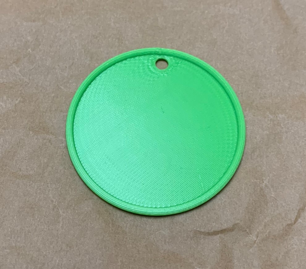 Filament Sample Token by Blitzismydog | Download free STL model ...