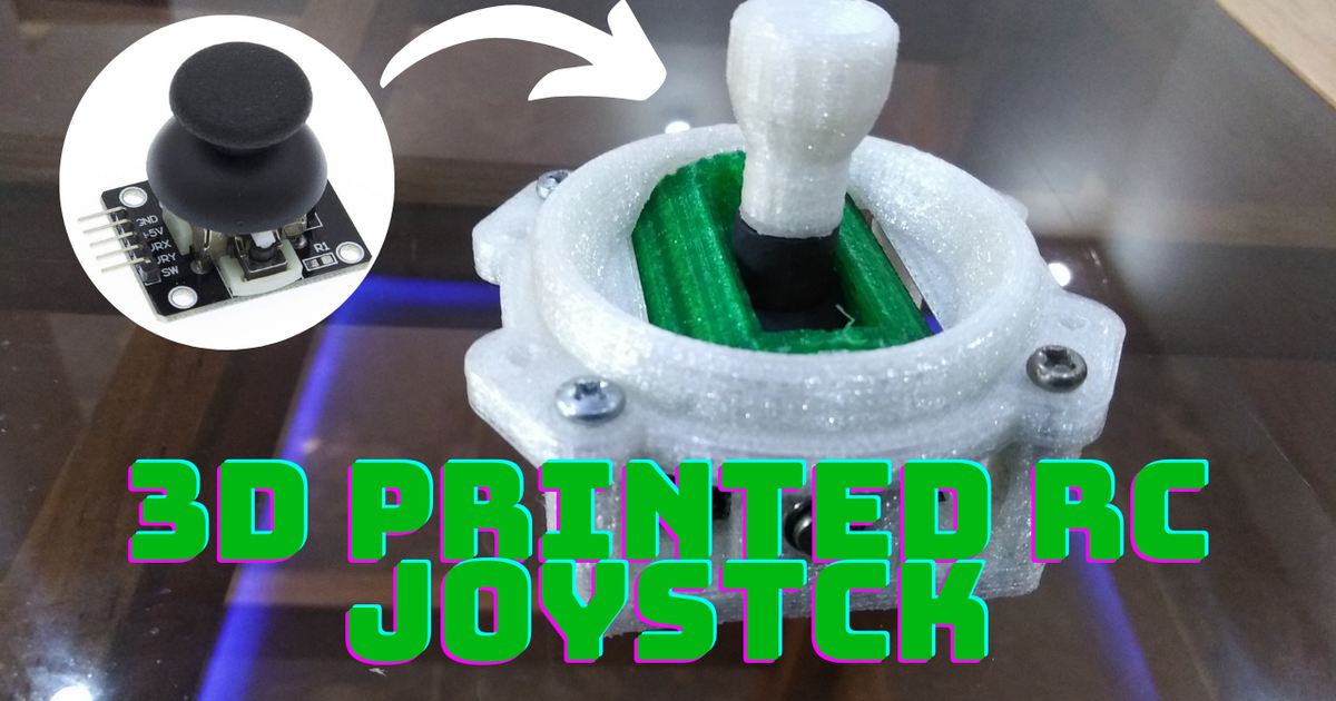 Rc Joystick By Shoaib Khan Download Free Stl Model
