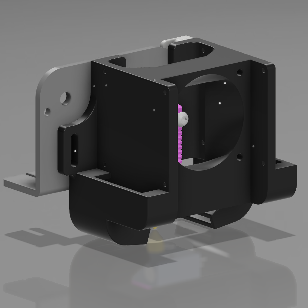 Dual 4010 Mini Satsana for Ender 3 V2 (Adjustable height) par AmyCol | Téléchargez gratuitement ...