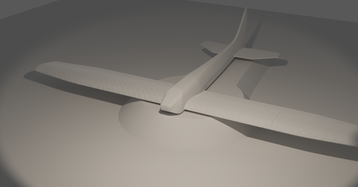 Original Fully Printable RC Airplane von JBear40_ | Kostenloses STL ...