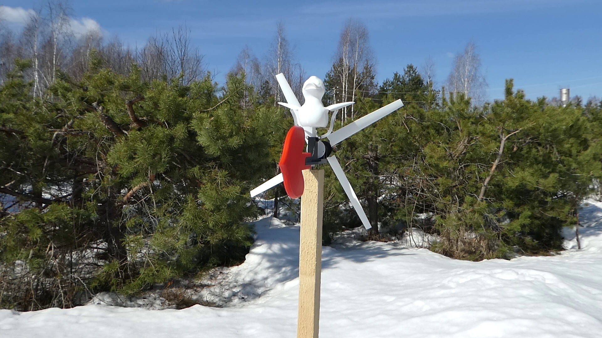 Duckie learning to fly whirligig (100% 3D-printable). by Tol | Download free STL model ...