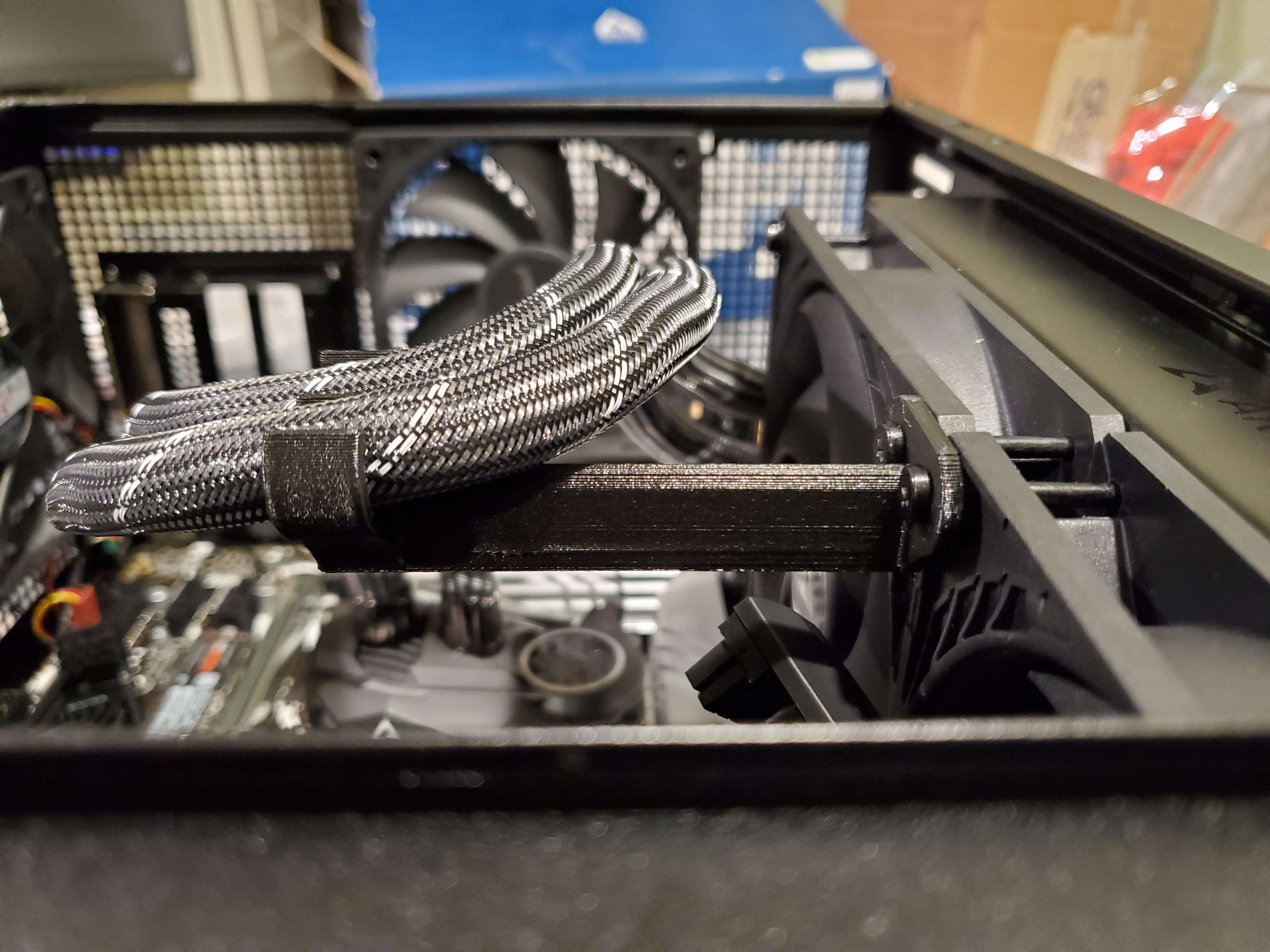 spiggytech Arctic LFII AIO hose manager for ASUS AP201 by spiggytech ...