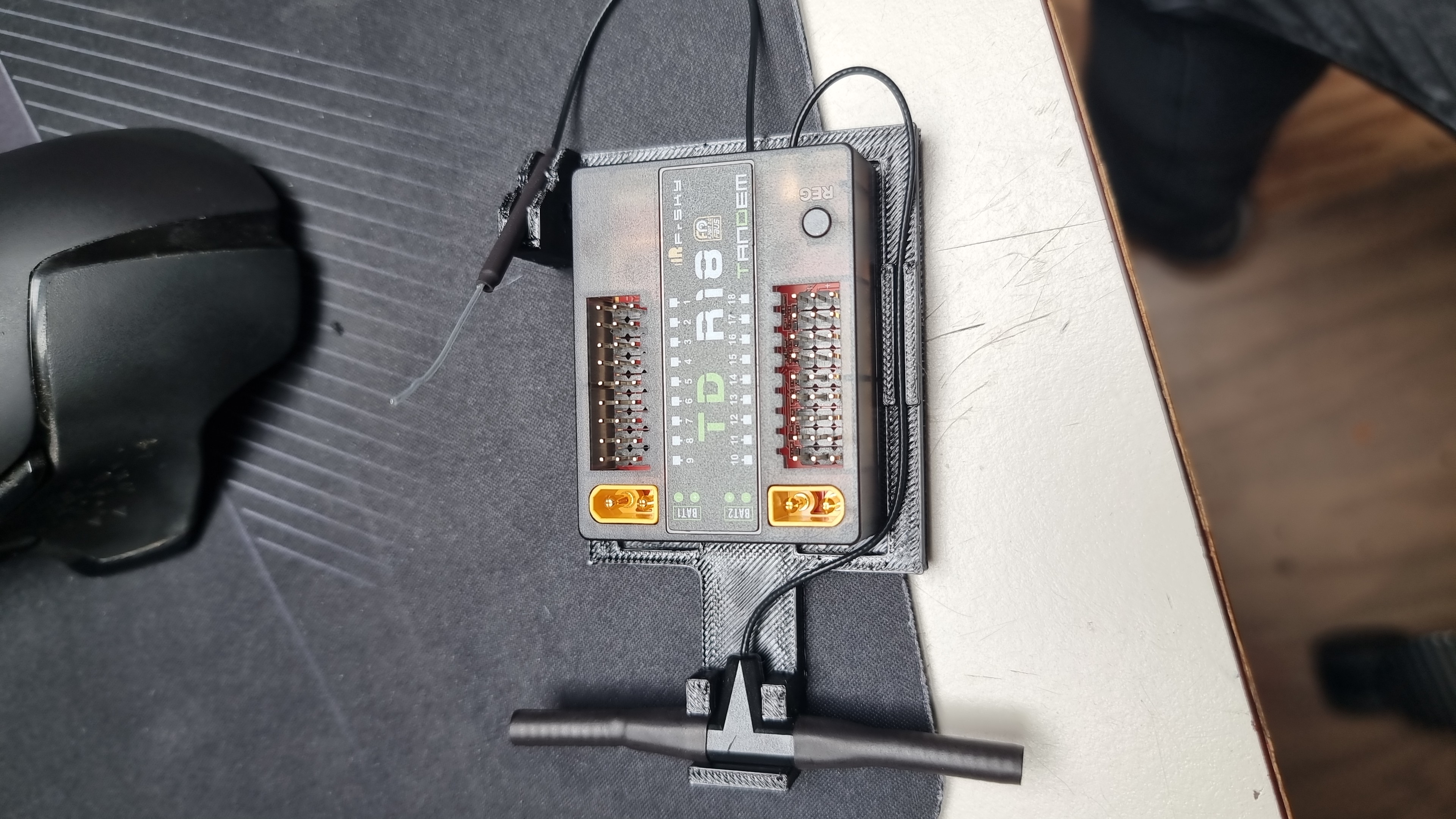 FRSKY TD R18 mount by rw | Download free STL model | Printables.com