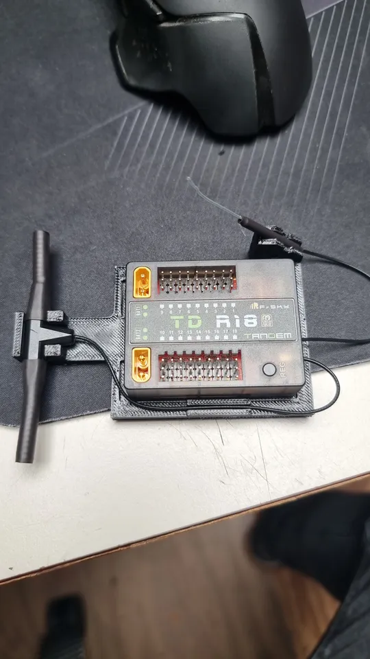 FRSKY TD R18 mount by rw | Download free STL model | Printables.com