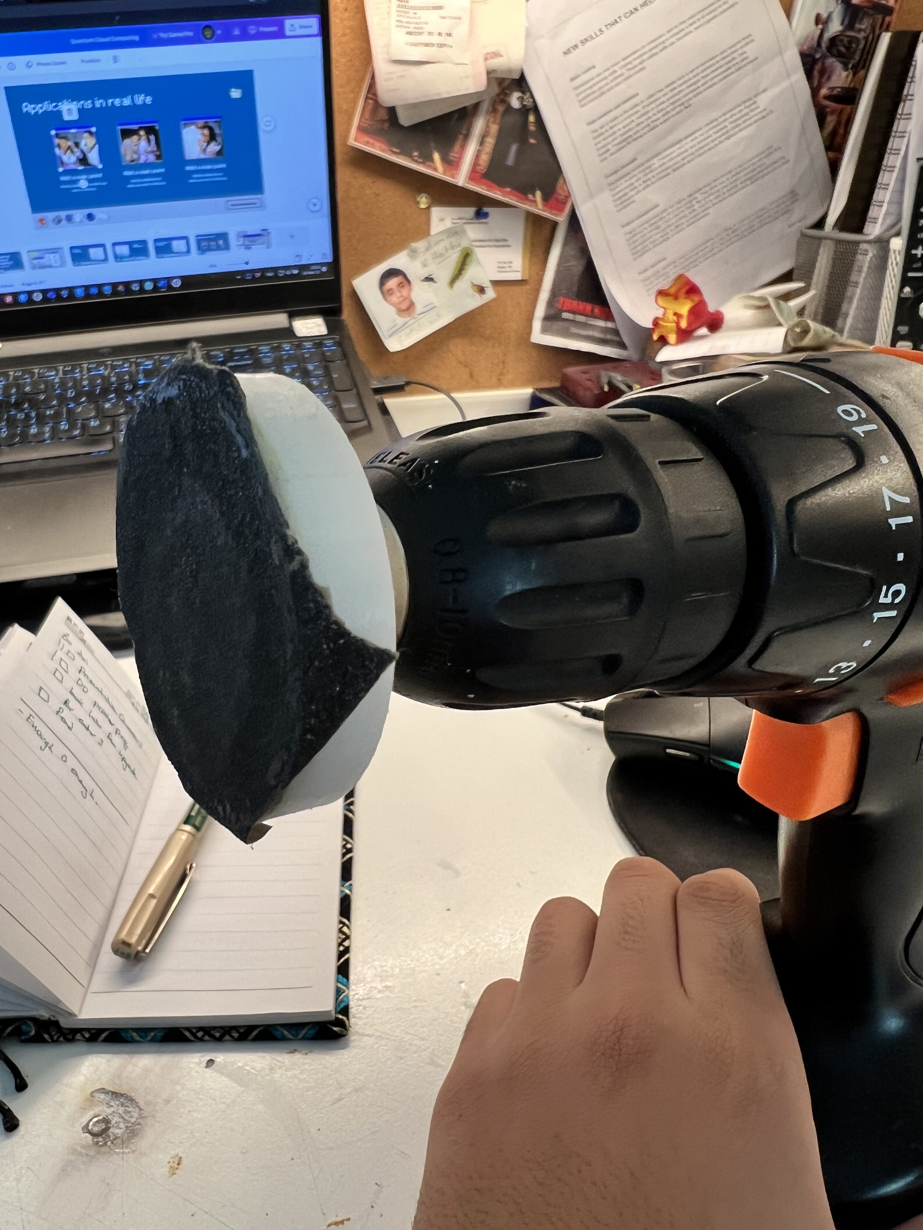 Drill disk sander by Sulie MacQuoid | Download free STL model ...