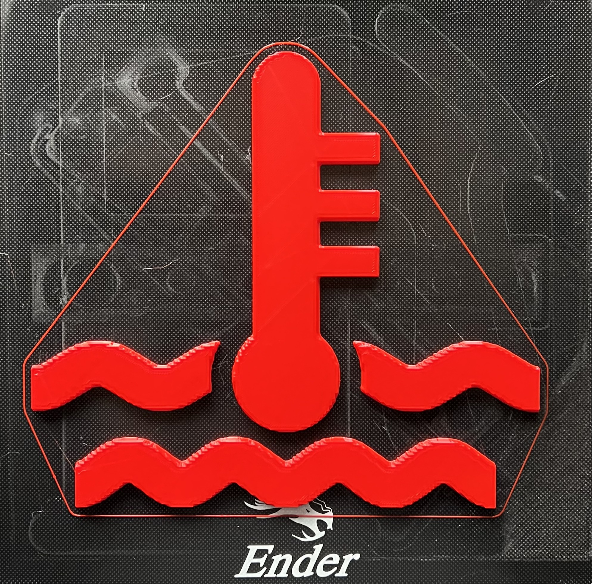 TEMP Symbol from car dash board by Ole Christensen | Download free STL ...