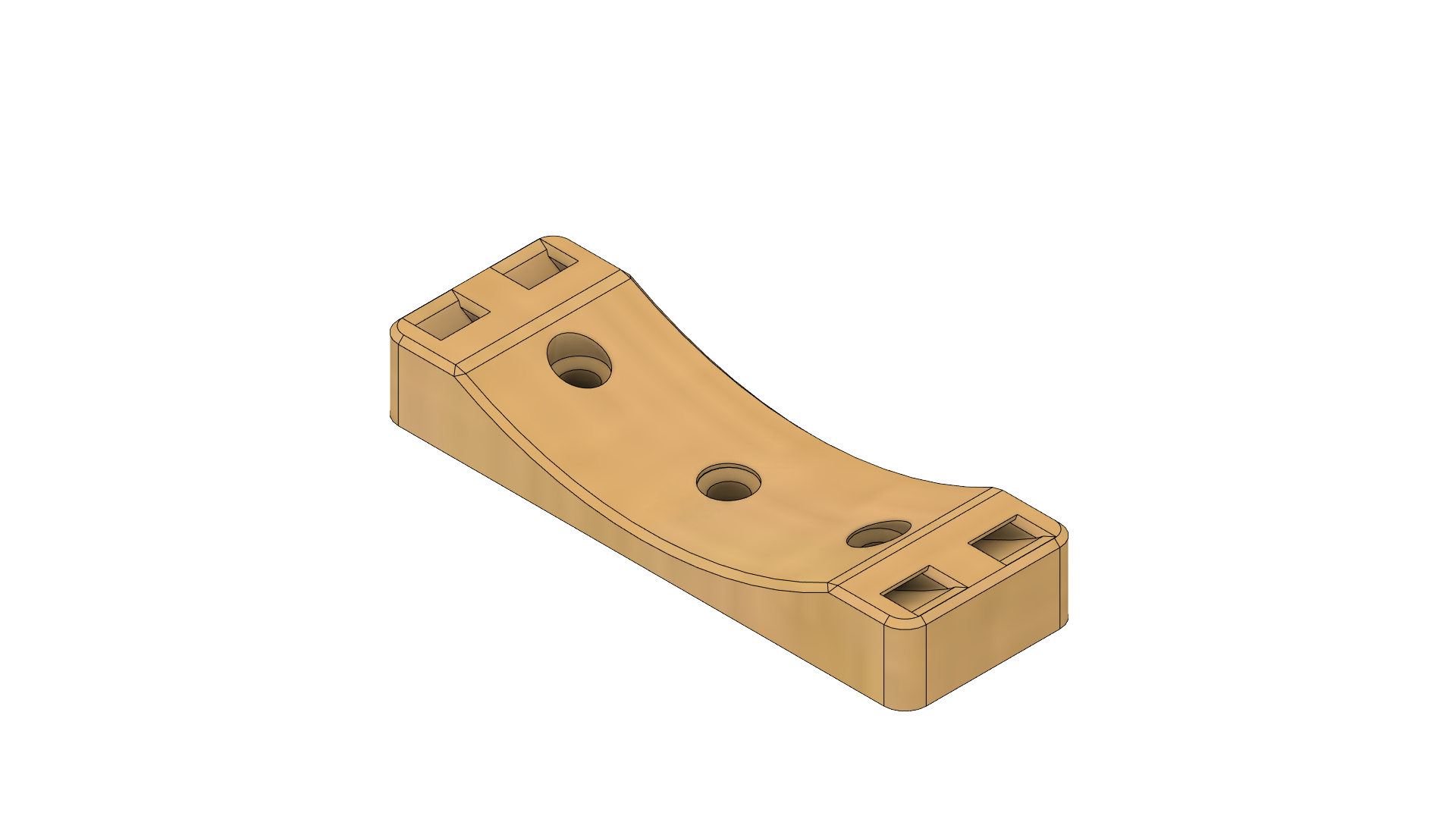 Double Tie-Wrap Mounting Base by PGold | Download free STL model ...