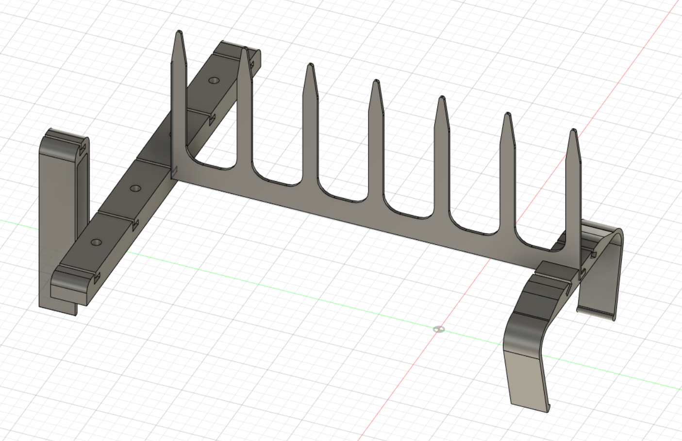 Modular bird spikes by grappeq | Download free STL model | Printables.com