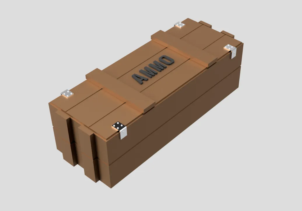 Ammo Box (Resizable) by PowerBuffy | Download free STL model ...