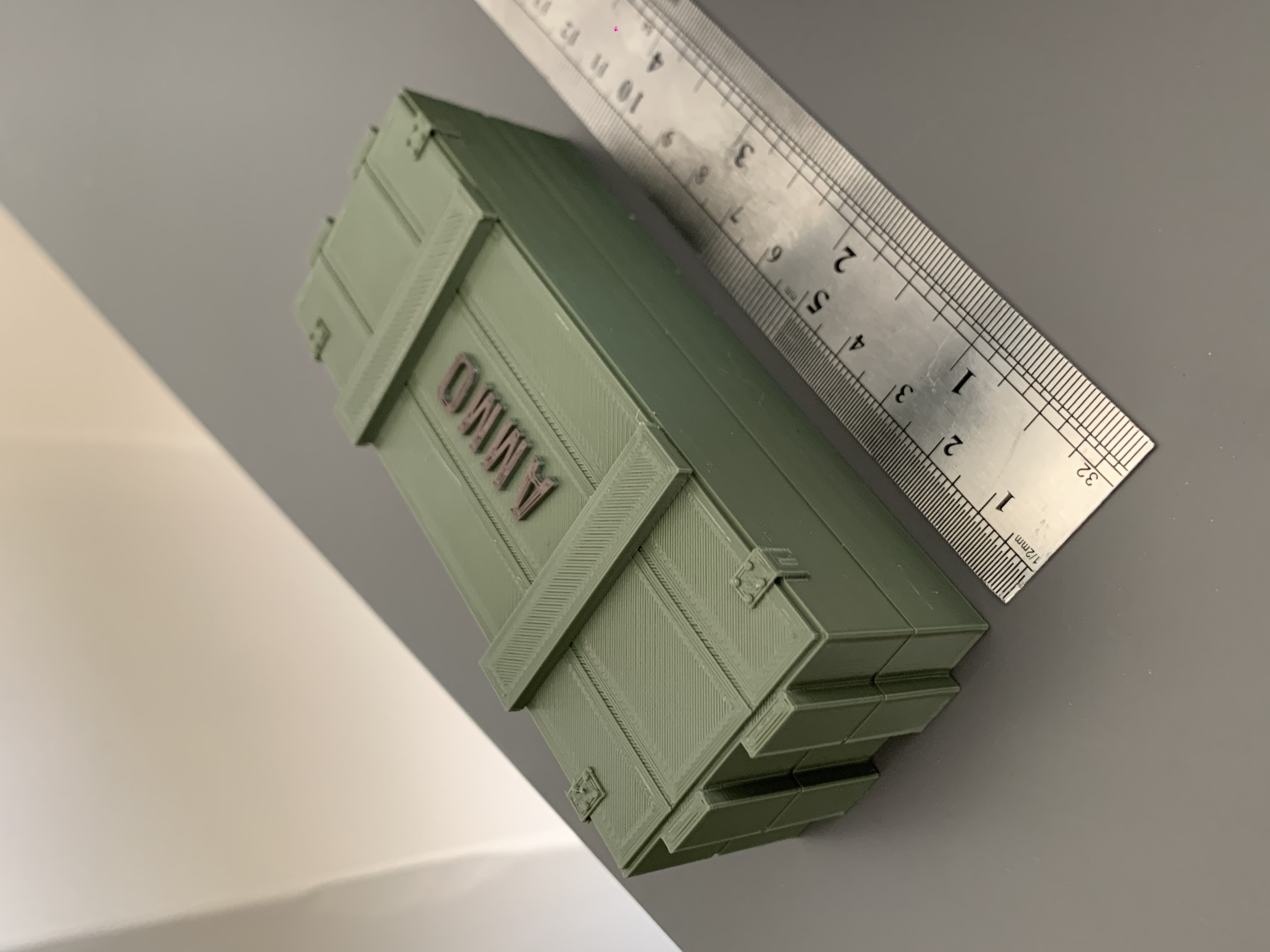 Ammo Box (Resizable) by PowerBuffy | Download free STL model ...