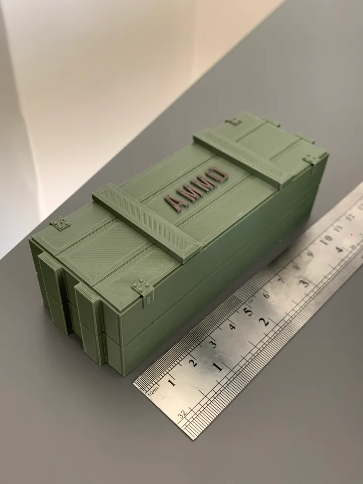 Ammo Box (Resizable) by PowerBuffy | Download free STL model ...