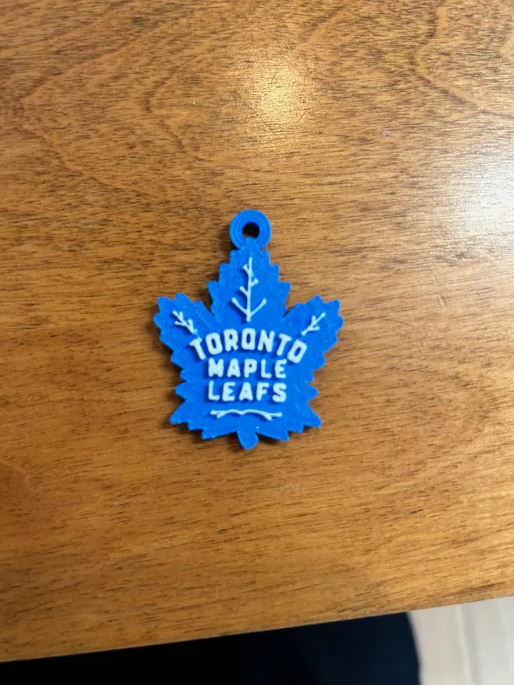 Toronto Maple Leafs Keychain by Todd Melanson | Download free STL model ...