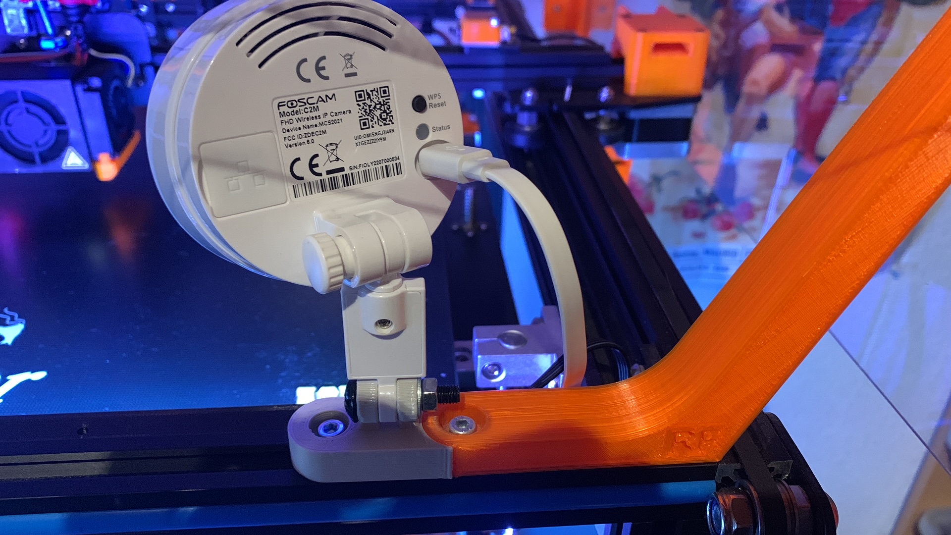 Creality Ender 5 Plus - Enclosure + support Foscam C2 by Jumping69 ...