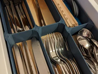 Modular drawer divider by nevermore | Download free STL model ...