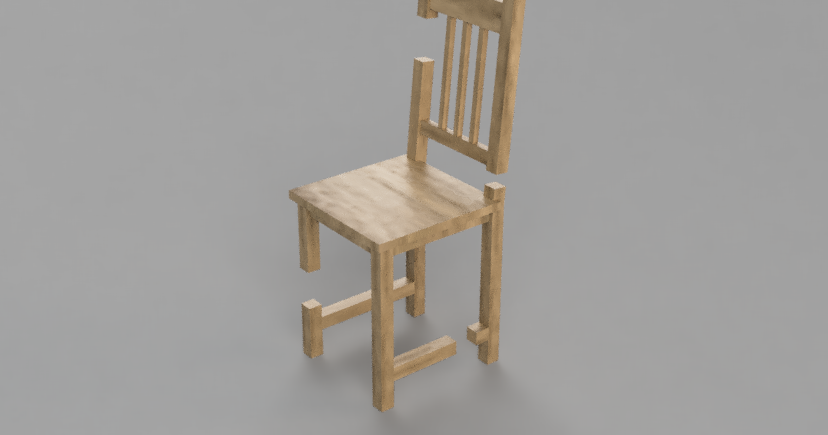 Broken chair by AstigmaticEye | Download free STL model | Printables.com