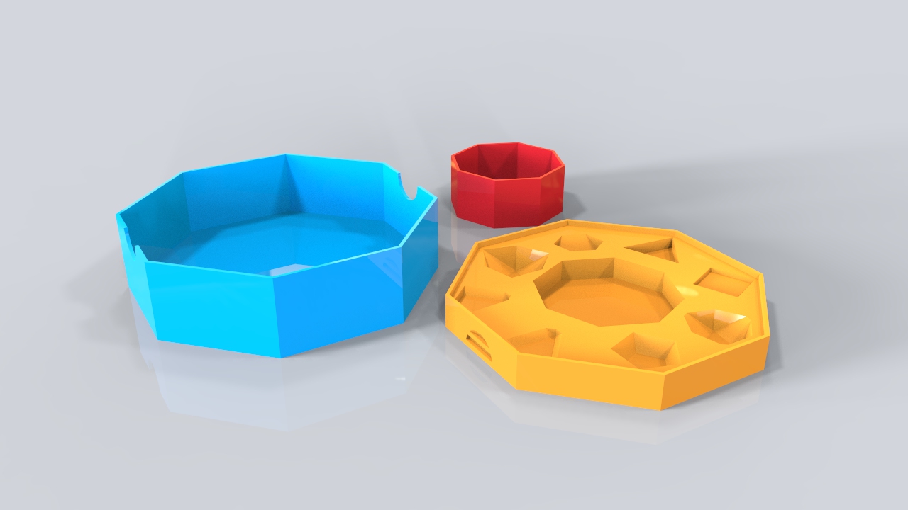 Compact Dice Tray by Mad Jackalope | Download free STL model ...
