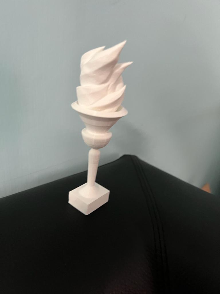 Flame Trophy by Il_ Biologo | Download free STL model | Printables.com