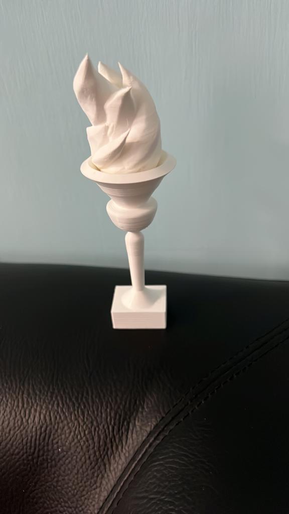 Flame Trophy by Il_ Biologo | Download free STL model | Printables.com