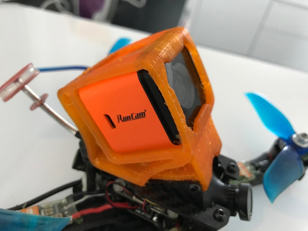 Realacc X210 Runcam 3 Mount by JRD | Download free STL model ...